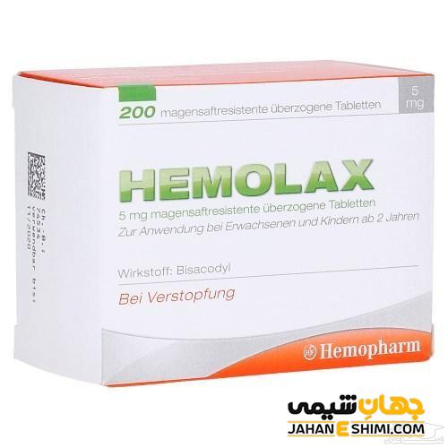 قرص همولاکس Hemolax چیست؟ قیمت، مزایا و عوارض آن | جهان شیمی فیزیک